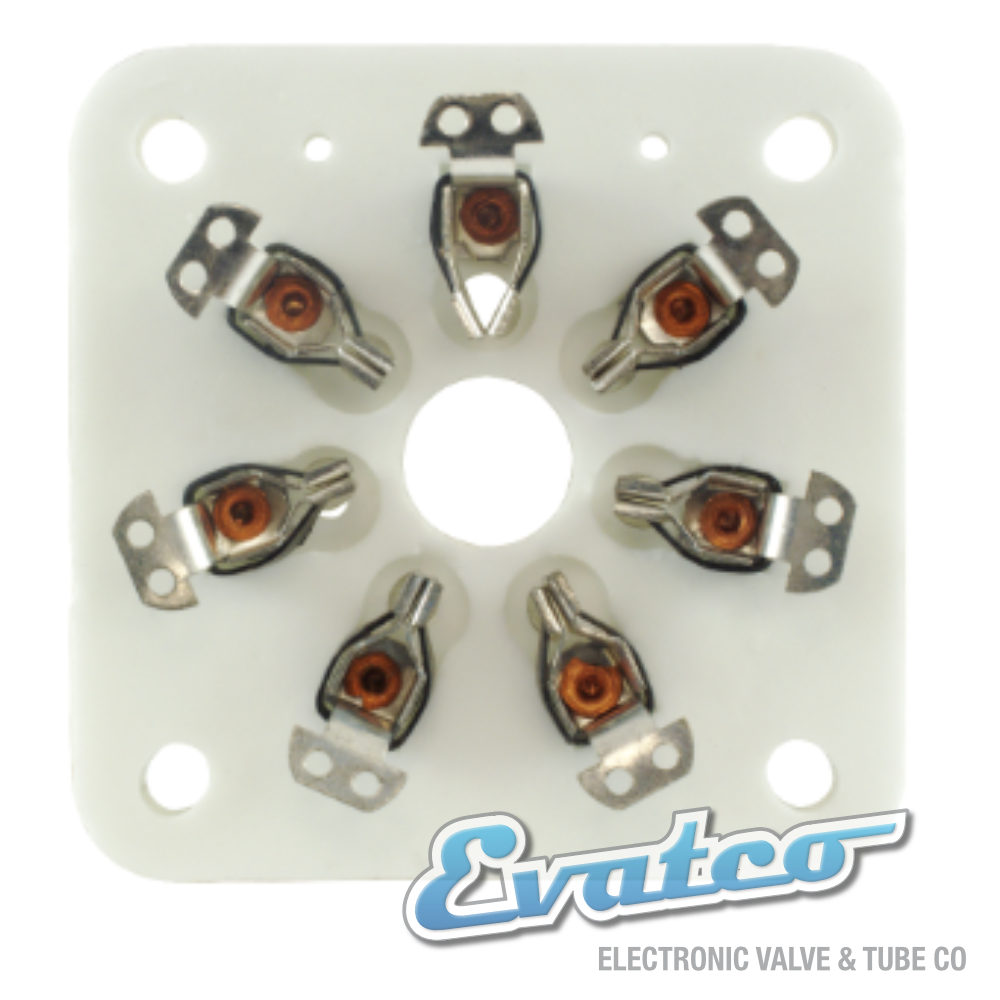 7 Pin ceramic socket 6C33 6C33C-B 829B 3E29 and more