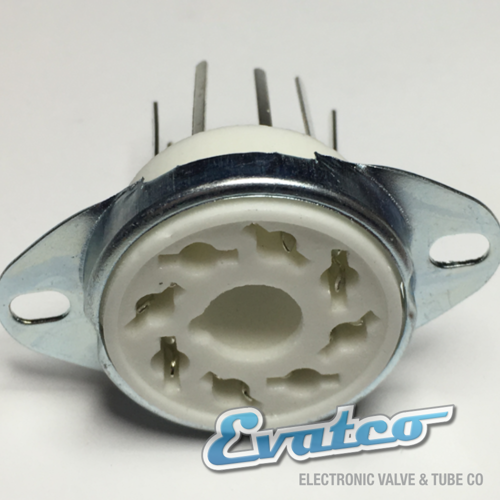 PCB Octal Socket Long Lead