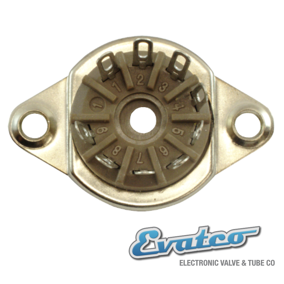 9 pin Genuine Belton socket for 18mm.5 chassis hole