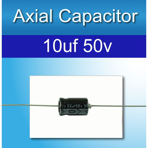 10uf 50v Axial Capacitors